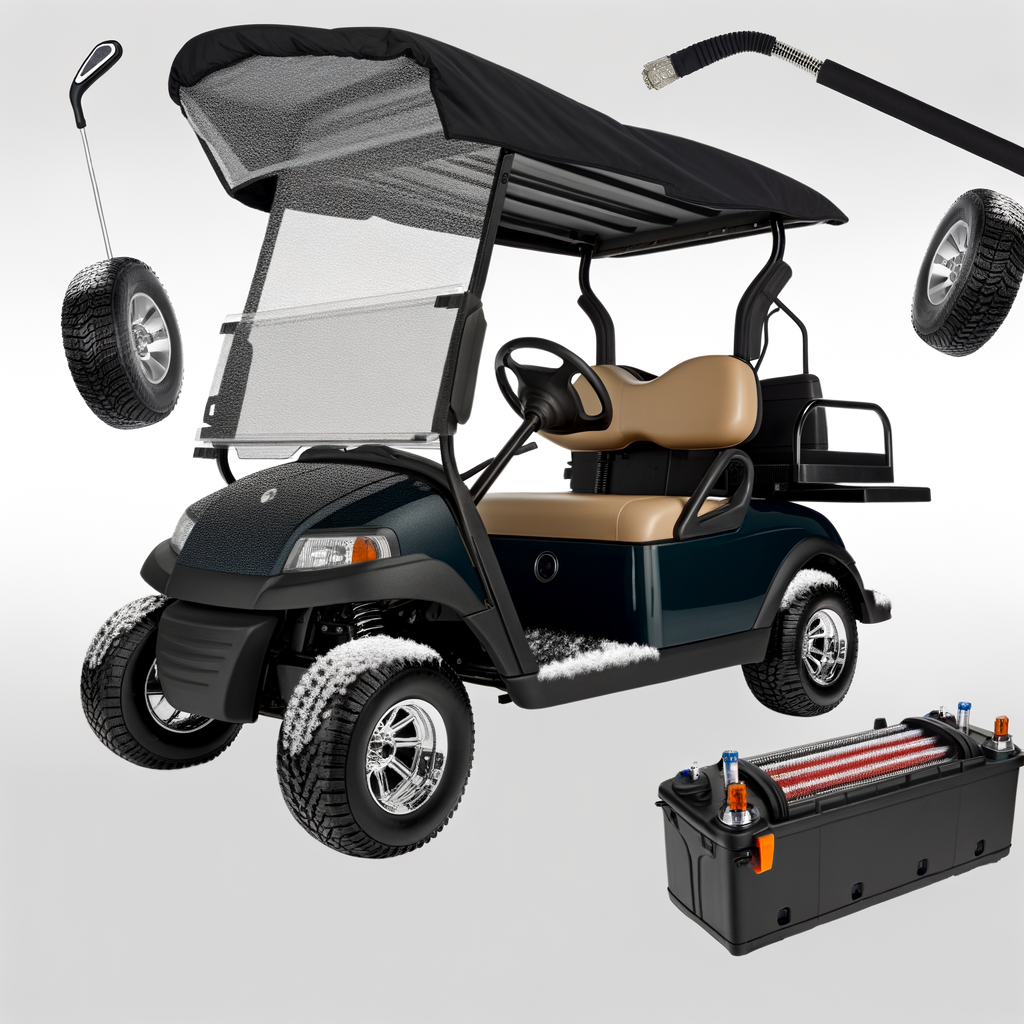 Top Winter Golf Cart Accessories for Cold Weather